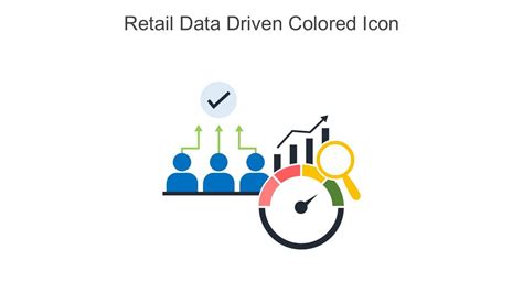 Retail Data Driven Colored Icon In Powerpoint Pptx Png And Editable Eps