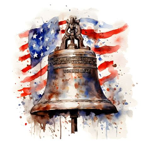 Printable Wall Art Liberty Bell 4th Of July Independence Day Etsy