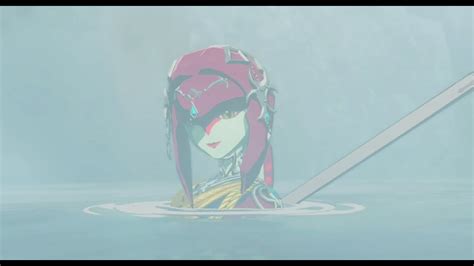 Legend Of Zelda Breath Of The Wild Mipha Dlc Cutscene 60 Fps Youtube