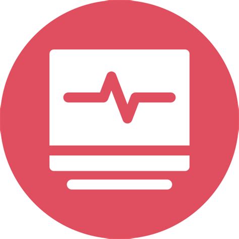 Electrocardiogram Generic Flat Icon