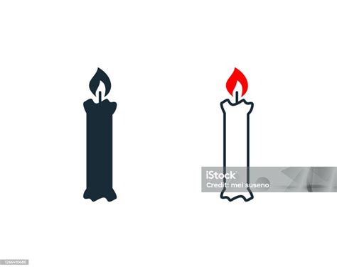 Desain Ilustrasi Template Vektor Ikon Api Api Lilin Ilustrasi Stok Unduh Gambar Sekarang Istock