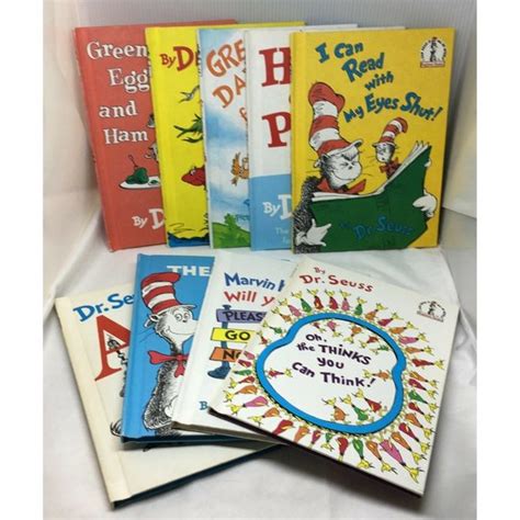 Other Dr Suess Lot 9 Beginner Book Set Hop On Pop Great Day For Up Abc The Cat In Hat Poshmark