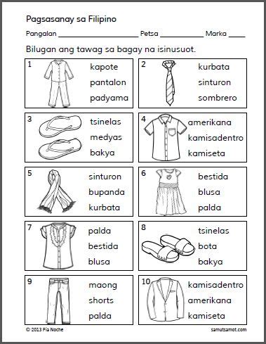 Filipino Reading Comprehension Worksheets For Grade 3 Pdf Tawana