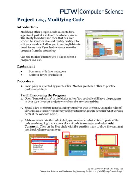 App Inventor Code Modification Project