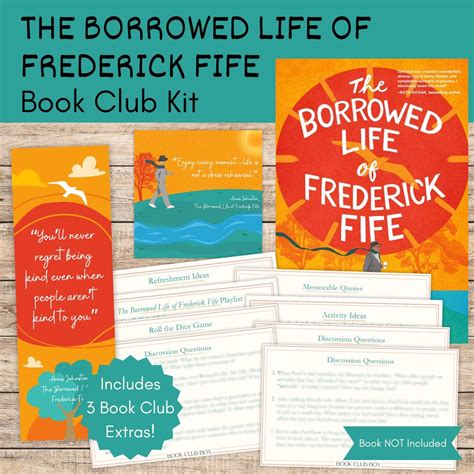 The Borrowed Life Of Fredrick Fife Book Club Kit The Borrowed Life Of