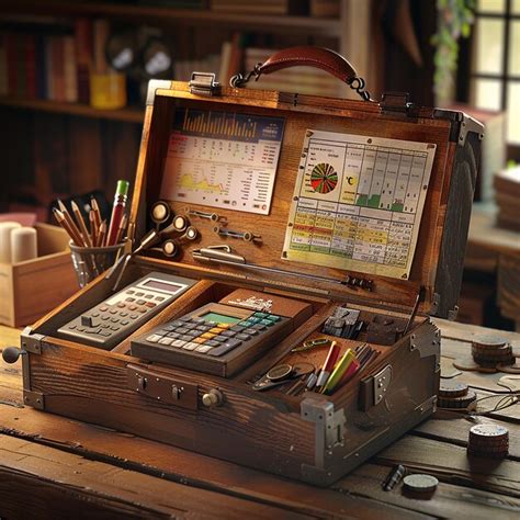 Market Analysis Tools Toolbox Full Premium Ai Generated Image