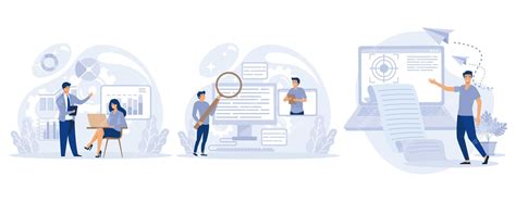 Premium Vector Project Development Specifications Concept Business Analysis Software