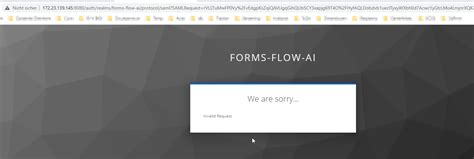 Formfs Flow Analytics Keycloak Error Login Error Client Not Found Issue Aot