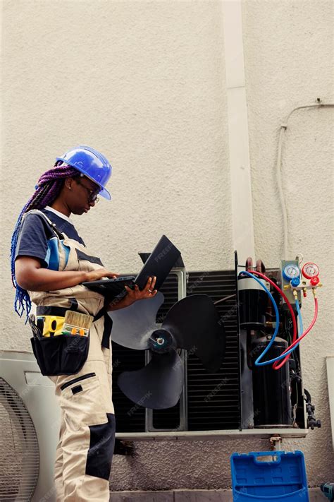 Hvac 시스템 유지보수 위원회 무료 사진