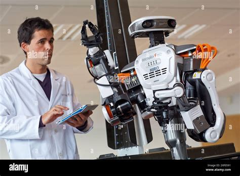 Hiro Robot Humanoid Robot For Automotive Assembly Tasks In Collaboration With People Industry