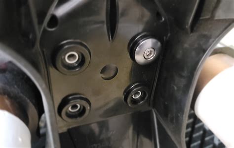 Tripleclamp Moto High Fender Hardware With Stainless Steel Bolts