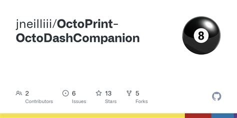 GitHub Jneilliii OctoPrint OctoDashCompanion