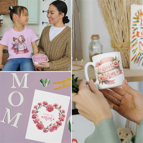 Mothers Day Watercolor Clipart Pink Carnation Png Set Mother Love