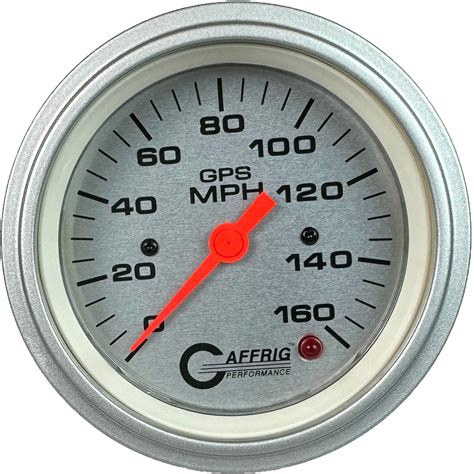 Gaffrig Part 4558 3 38 Inch Gps Analog 160 Mph Speedometer Marine Bo