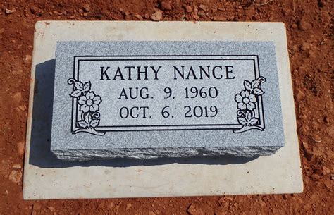 Kathy Nance 1960 2019 Memorial Find A Grave