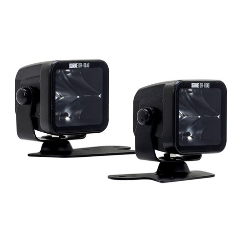 Borne Off Road Bnlt Br 21 Dt2s Bnor Ditch Light Pods X2 3x3 Spot