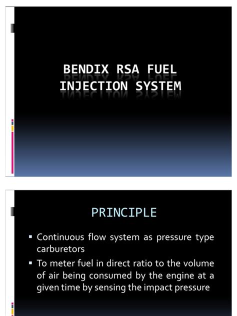 Bendix Rsa Fuel Injection System Pdf Throttle Carburetor