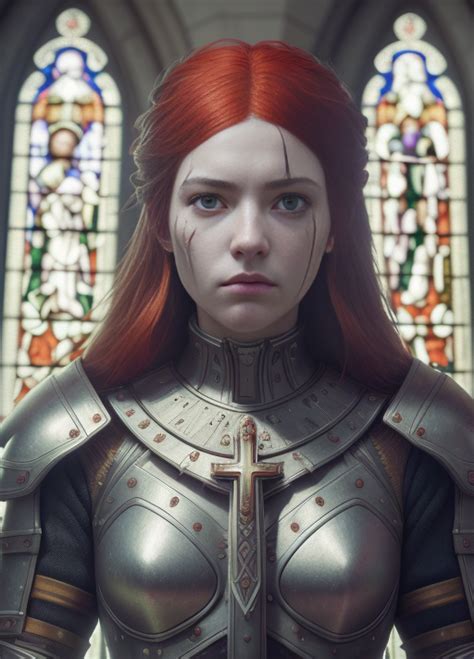 Knight Redhead By Alfirinedhel On Deviantart
