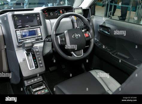Tokyo Japan 25th Oct 2017 The Interior Of The Toyota Jpn Taxi