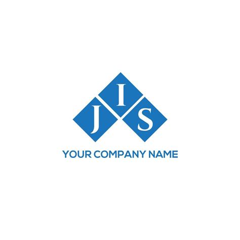 Jis Letter Logo Design On White Background Jis Creative Initials Letter Logo Concept Jis