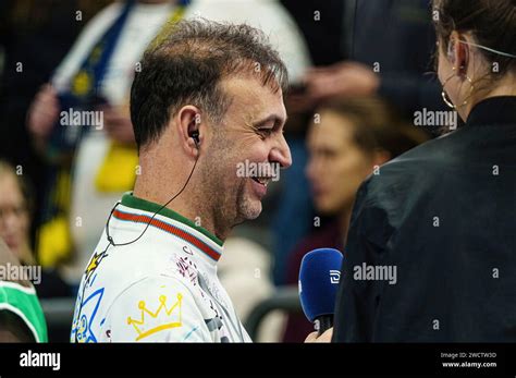 Berlin Deutschland 16th Jan 2024 Robert Bob Hanning Ger Frankreich Vs Deutschland