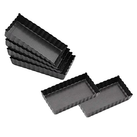 Mini Tart Pan Square 4 Inch With Removable Botto Vicedeal