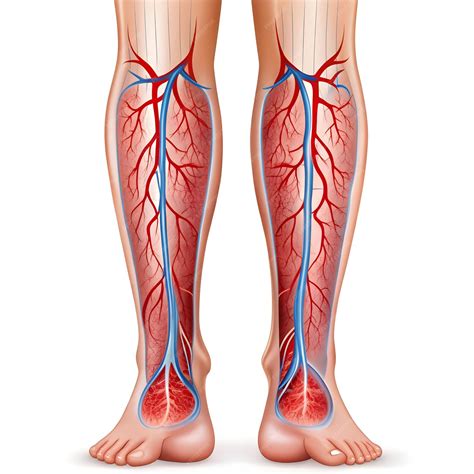 Premium Photo Deep Veins Thrombosis White Background For Removing