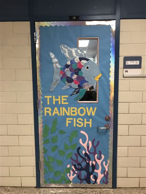 The Rainbow Fish Classroom Door Decoration