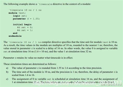 Verilog中的timescale用法timescale是verilog Hdl 中的一种时间尺度预编译指令，它用来定 掘金