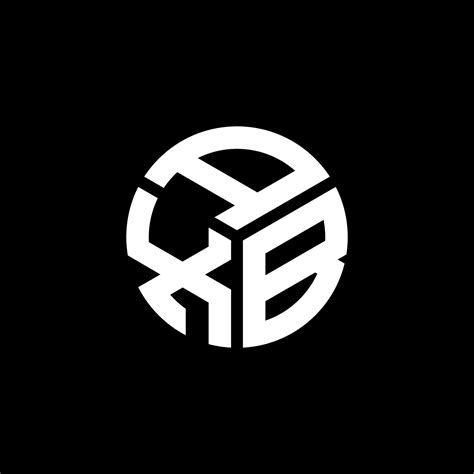 Axb Letter Logo Design On Black Background Axb Creative Initials Letter Logo Concept Axb