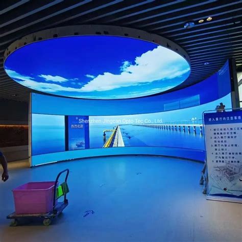 Circle Led Display Round Led Screens 2m Diameter Stage Rental P25 Indoor Circular Led Display