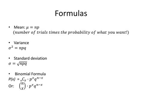 Binomial Distribution Ppt Download