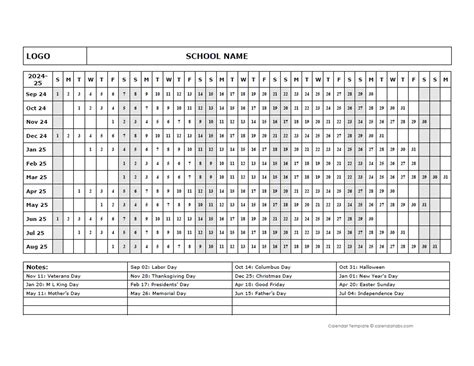 Free 2024 School Year Calendar Printable Calendar 2024 School
