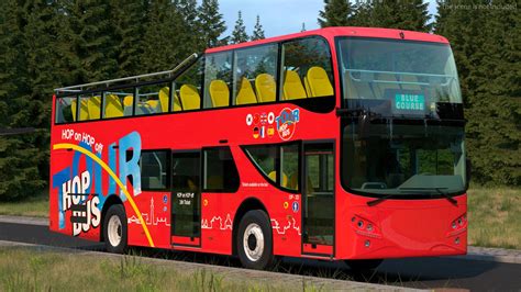 Double Decker Buses Collection 3d Model 199 3ds Obj Max C4d Ma Free3d