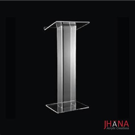 Jual Podium Acrylic Pd02 Meja Mimbar Meja Pidato Akrilik Shopee Indonesia