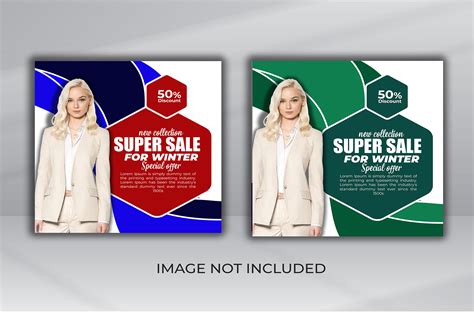 Winter Posts Design For Winter Sale Graphic By Vmsit · Creative Fabrica