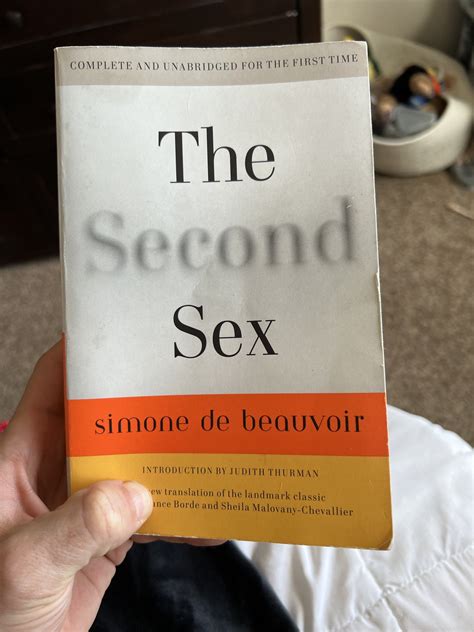 Iacr The Second Sex By Simone De Beauvoir Riamcurrentlyreading