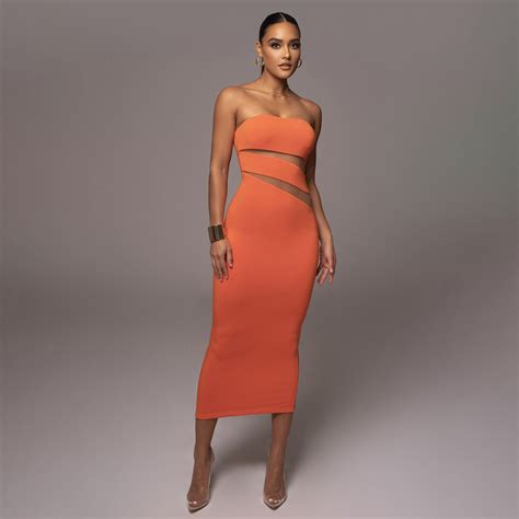Fitted Midi Dress
