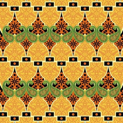Premium Vector Traditional Batik Design From Indonesia