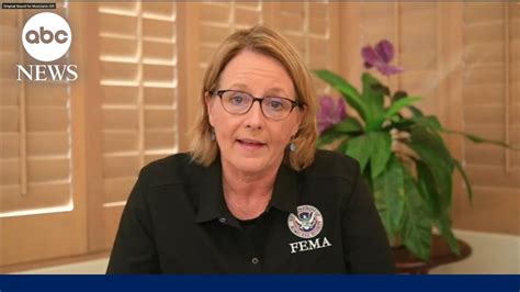 Fema Administrator Deanne Criswell Provides Update On Deadly Maui Wildfires The Global Herald