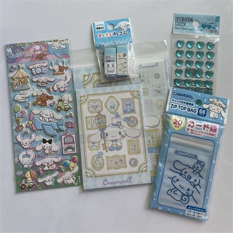 Cinnamoroll Stationary Bundle Please Note You Depop