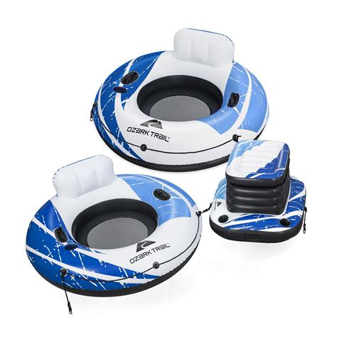 Free Shipping Ozark Trail Floating Lake Ice Cooler River Tubes 48 Inch