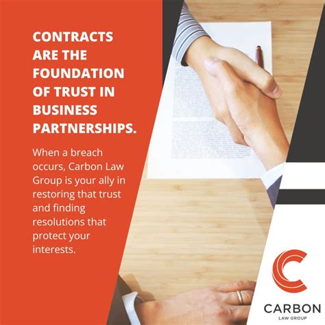 Carbon Law Group On Linkedin Breachofcontract Legalresolution