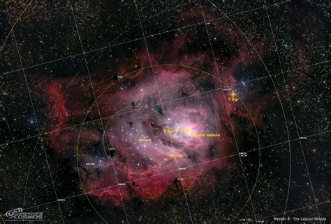 Messier 8 The Lagoon Nebula — Cosgroves Cosmos