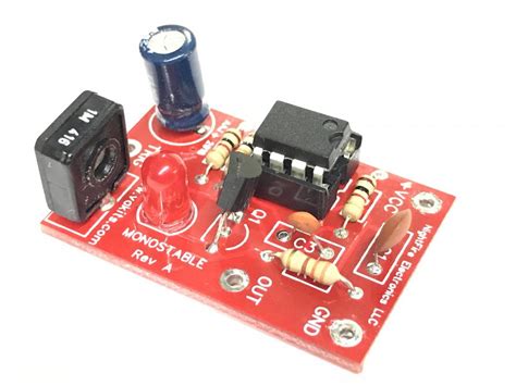 Lm555 Timer Monostable One Shot Kit 1 11701 Nightfire