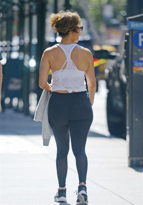 Jennifer Lopez Booty In Tights New York City 08112017 • Celebmafia
