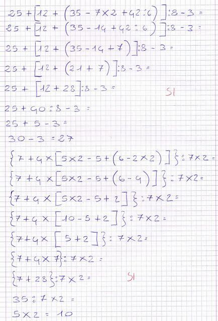 Didattica Scuola Primaria Le Espressioni Math Formulas Math Lessons