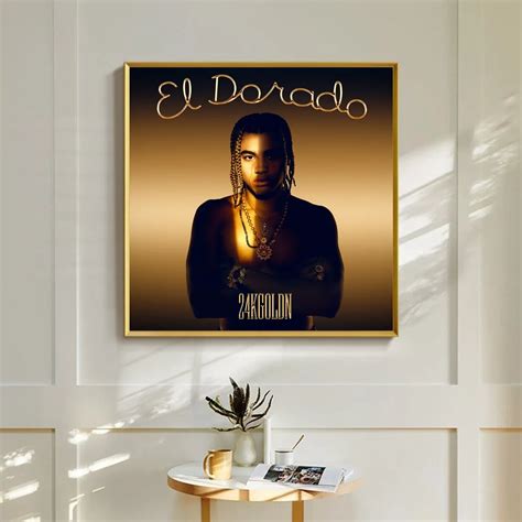 24kgoldn El Dorado Music Album Cover Poster Hd Printable Canvas Art