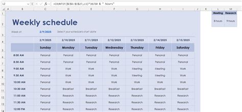 Excel Weekly Planner Template 37 Free Employee Schedule Templates