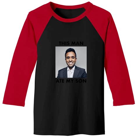 Vivek Ramaswamy This Man Ate My Son Meme Classic Baseball Tees Sold By Voteright Sku 86706065